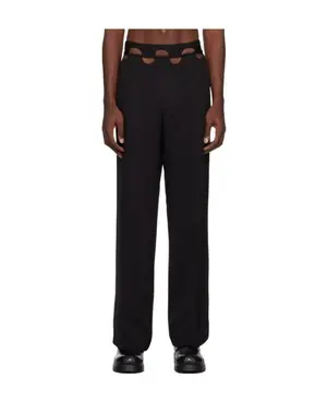 DION LEE Hinge-seam Cutout Trousers