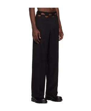 DION LEE Hinge-seam Cutout Trousers