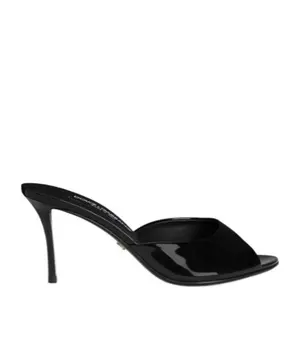 Dolce & Gabbana Keira Slip-on Mules - Black