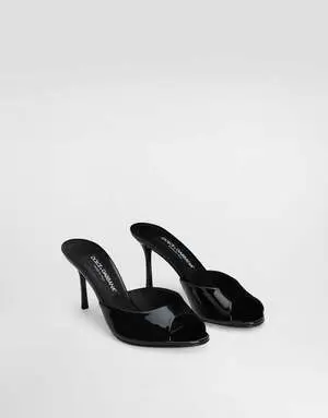 Dolce & Gabbana Keira Slip-on Mules - Black