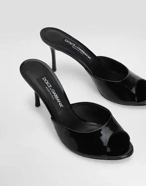 Dolce & Gabbana Keira Slip-on Mules - Black