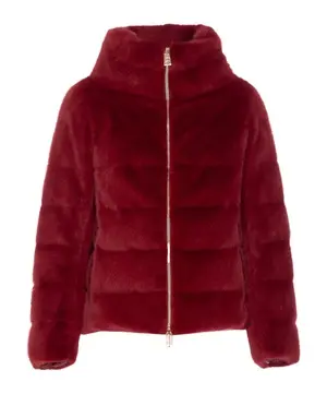 Women's Red Fur Jackets