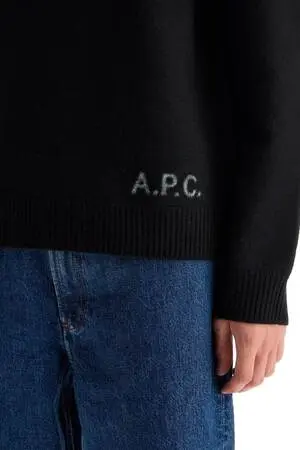 A.p.c. Edward Crewneck Jumper - Black