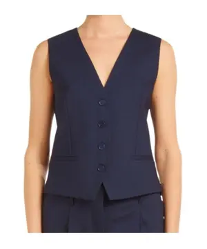 P.a.r.o.s.h Sleeveless V-neck Vest - Black