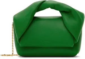 J.W.ANDERSON Nano Twister Mini Crossbody Bag - Green