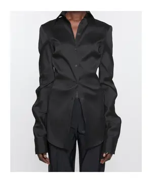 Acne Studios Asymmetrical Button-down Shirt