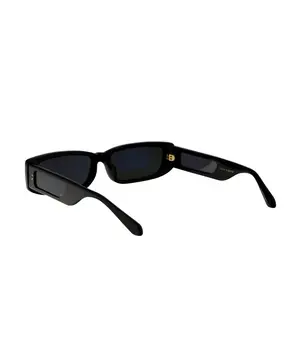 Linda Farrow Rectangular Frame Sunglasses - Black