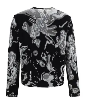 Alexander McQueen Skull Intarsia-knit Crewneck Jumper