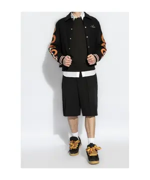Kenzo Crewneck Sweatshirt With Logo Patch - Black