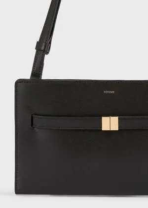TOTEME Belted Crossbody Bag - Black