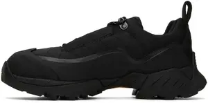 ROA Quilted Round-toe Low-top Sneakers