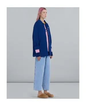 Marni Logo Embroidered Crewneck Jumper