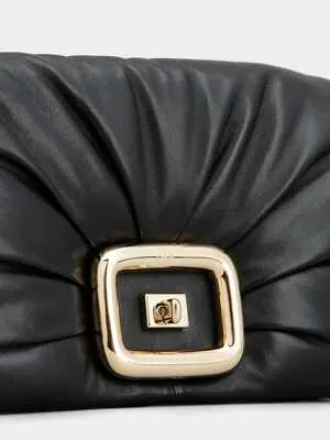 ROGER VIVIER Viv' Choc Shoulder Bag - Black