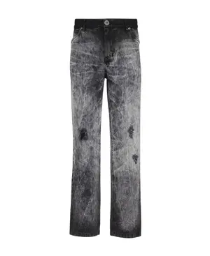 Balmain Straight Leg Jeans For Men