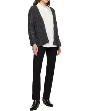 ANINE BING Straight-leg Trousers