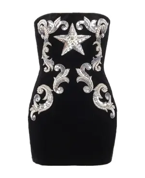 Balmain Tube Cocktail Dresses