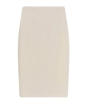 Max Mara Back-slit Midi Skirt - No