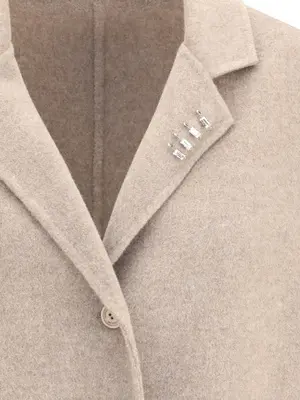 Ermanno Scervino Button-fastening Flap-pocket Coat