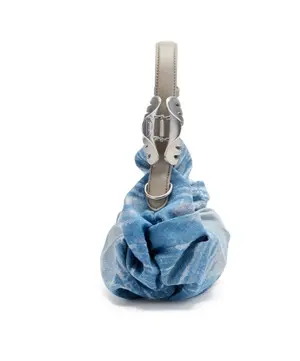 DIESEL® Grab-d Scrunched Hobo Bag - Blue