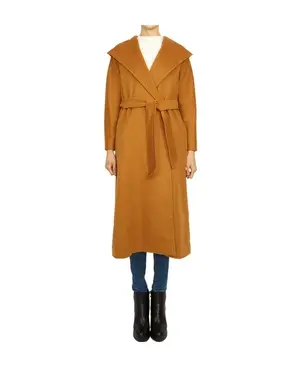 Max Mara Long-sleeved Lace Coat