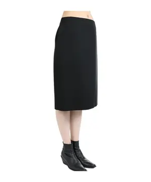 THE ROW Split Zipper Skirt