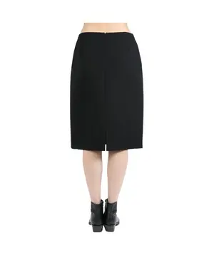 THE ROW Split Zipper Skirt