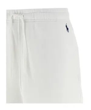 Polo Ralph Lauren Brushed Cotton Knit Drawstring Shorts With Raw Hem
