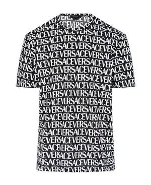 Versace Logo-print Cotton T-shirt