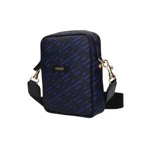Versace Logo Print Shoulder Bag
