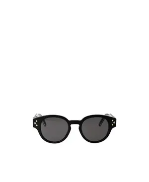 Dior Geometric Frame Sunglasses - Black