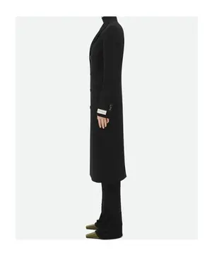 Bottega Veneta Matt Fluid Jersey Coat