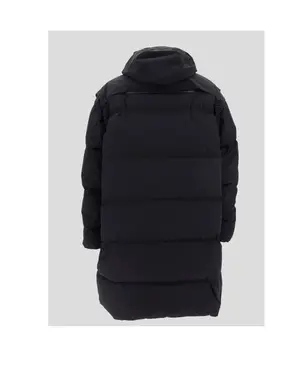 Bottega Veneta Padded Hooded Coat - Black