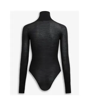Alaïa Semi-sheer Knitted Bodysuit