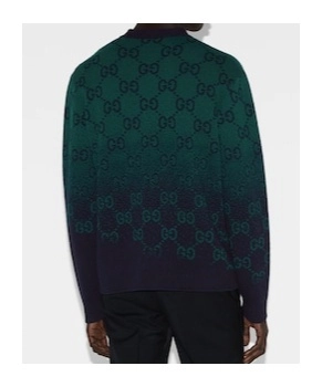 Gucci Monogrammed Button-up Cardigan