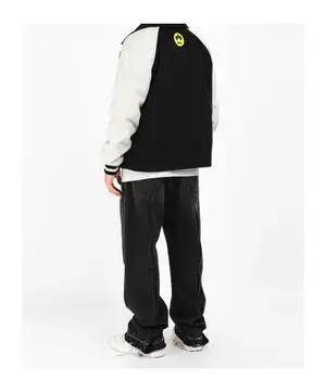 BARROW Logo Printed Varsity Jacket
