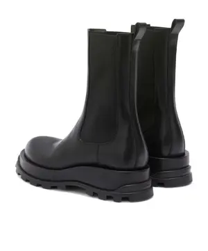 JIL SANDER Chelsea Boots With Vibram Soles - Black