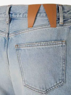 DARKPARK Barrel Cut Jeans With Hook-eye Buckles