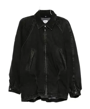 HAIKURE Zip-front Denim Jacket