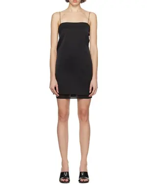 Jacquemus La Robe Elica Cutout Mini Dress - Black