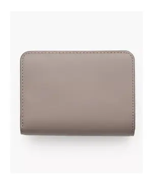 Marc Jacobs Covered J Marc Bi-fold Mini Wallet - Cement