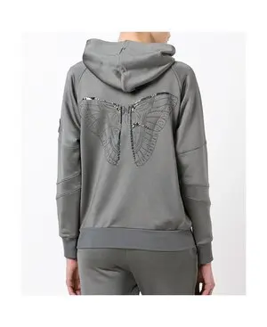JO NO FUI Casual Zip-up Jacket With Logo Detail