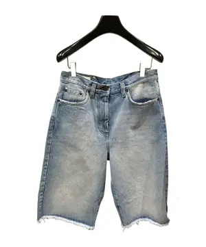 Dries Van Noten Light Wash Denim Shorts