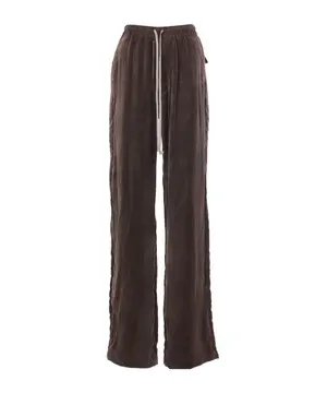 Rick Owens Drawstring Straight Leg Trousers - Black