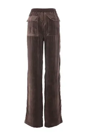 Rick Owens Drawstring Straight Leg Trousers - Black