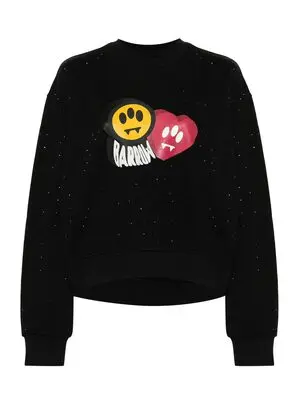 BARROW Logo High Neck Sweatshirt