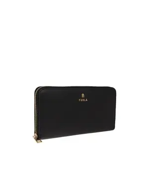 Furla Camelia Zipped Wallet - Black