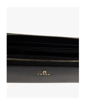 Furla Camelia Zipped Wallet - Black