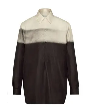 MAISON MARGIELA Trompe L'oeil Printed Long Sleeve Shirt