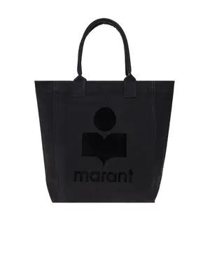 Isabel Marant Étoile Logo Print Tote - Black