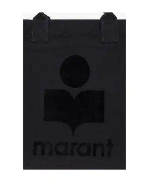Isabel Marant Étoile Logo Print Tote - Black